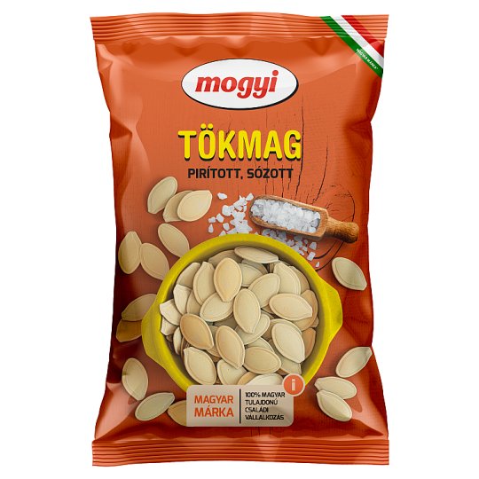 Mogyi Roasted, Salted Pumpkin Seeds (Tökmag, sós) 150 g – Paprika Store
