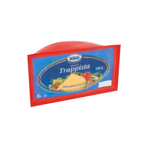 Trappista, Fat, Semi-Hard Halved Cheese (Zsíros, félkemény sajt) 700 g ...
